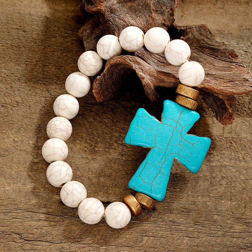 Multi-Style Textured Cross Bracelet: Bold Devotion for Daily Wear ...